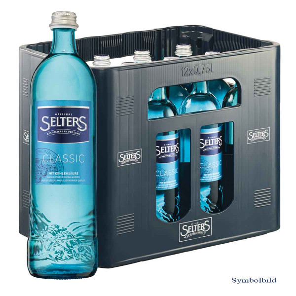 Selters Classic Gastro (12 x 0,75l) | Viel-Durst