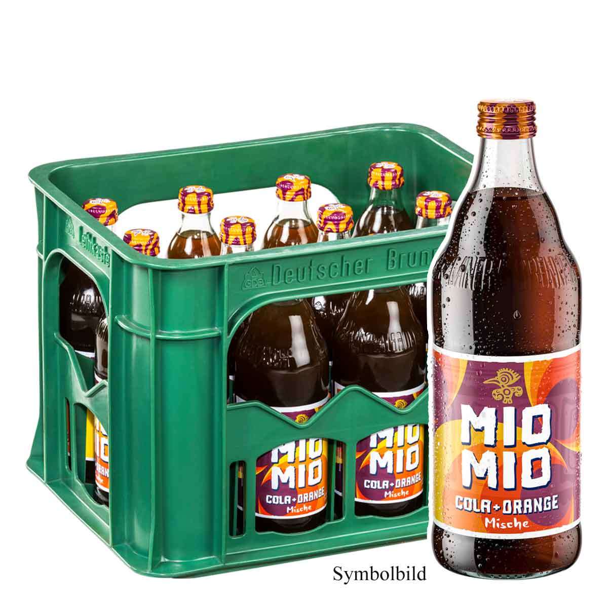 MIO MIO COLA+ORANGE Mische (12 x 0,5l) | Viel-Durst