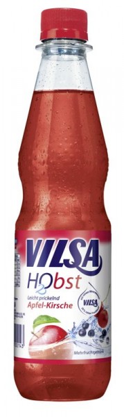 Vilsa H²Obst Apfel-Kirsch PET (12 x 0,5l) | Viel-Durst