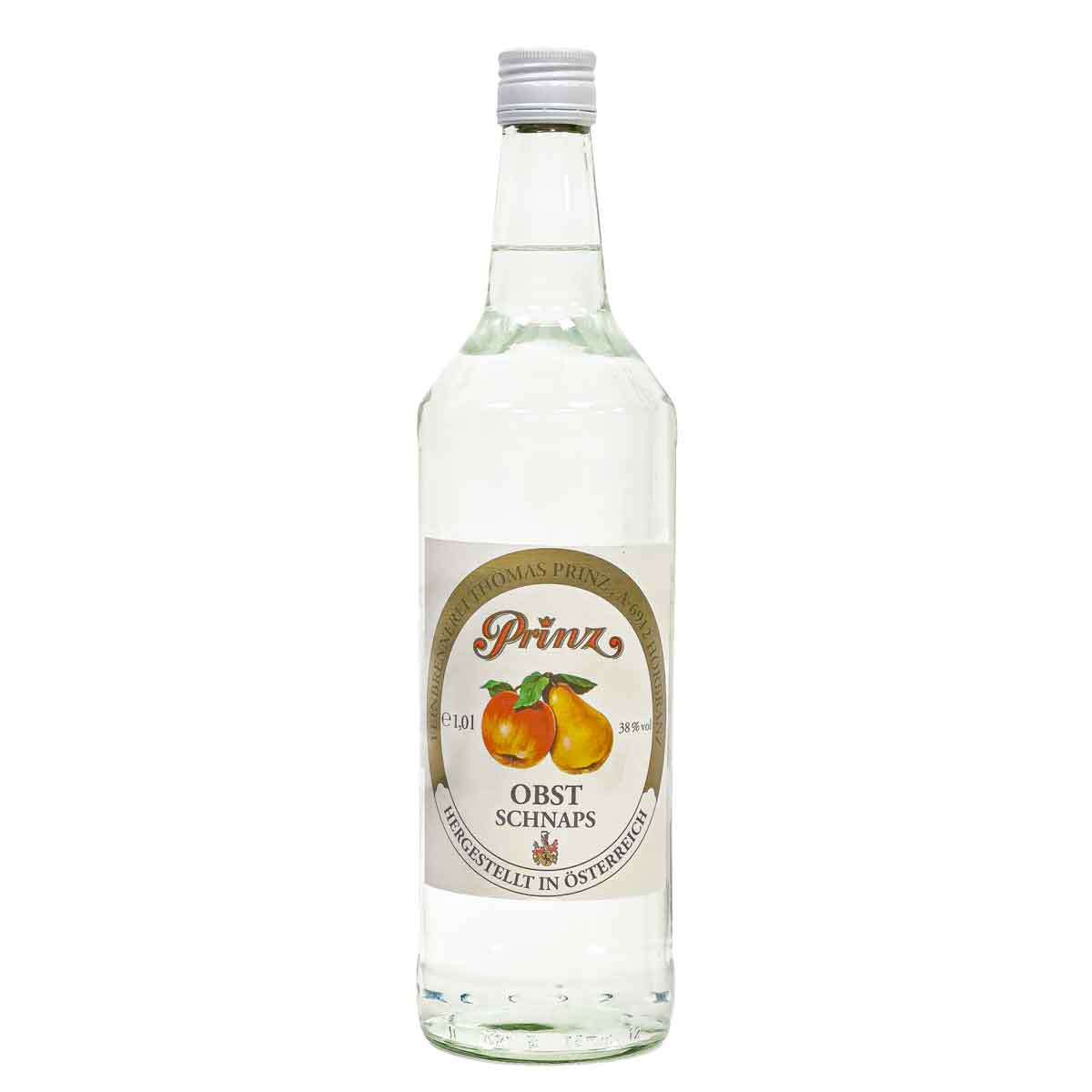 Prinz Obst Schnaps 38% (1l) | Viel-Durst