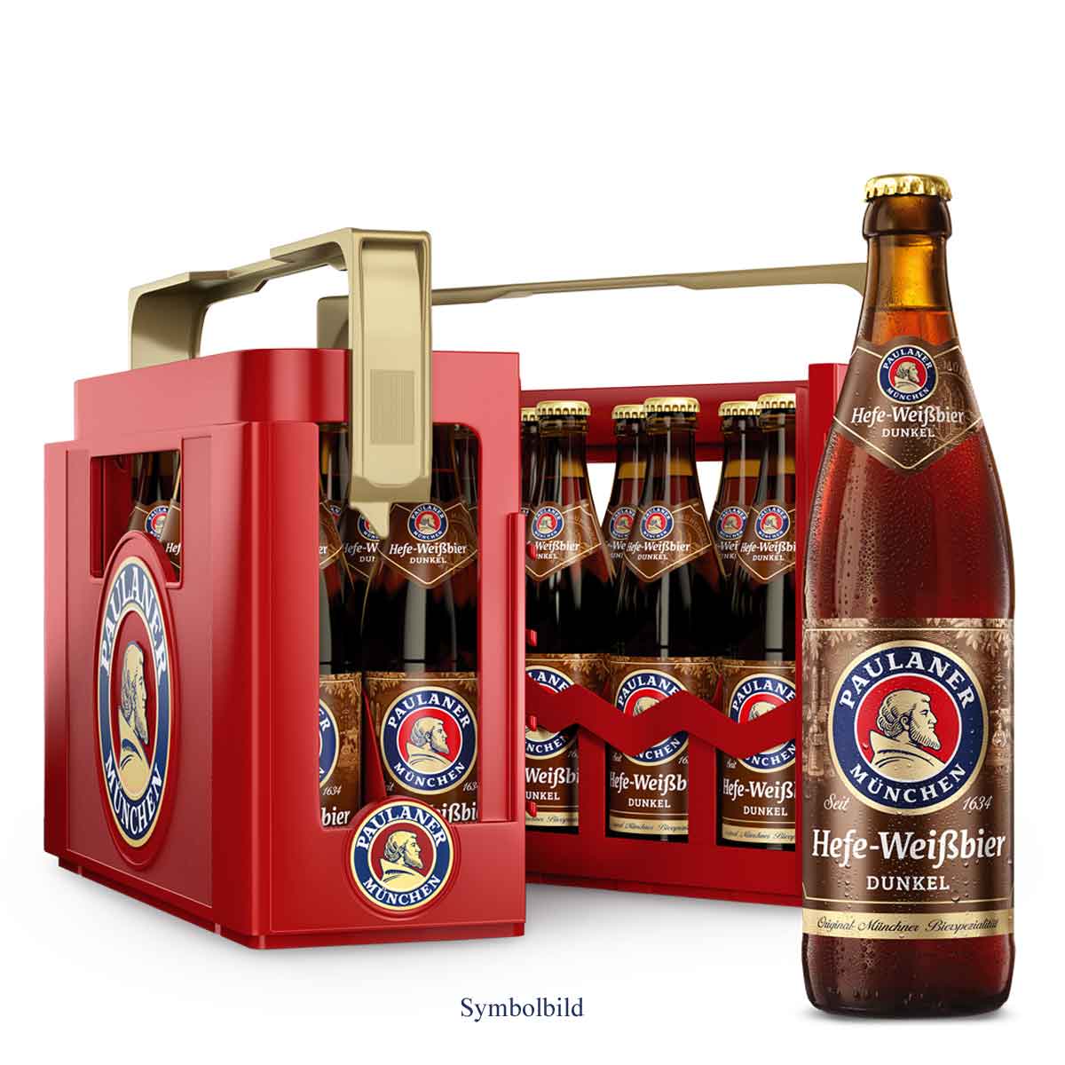 Paulaner Hefe-Weißbier Dunkel (20 x 0,5l) | Viel-Durst
