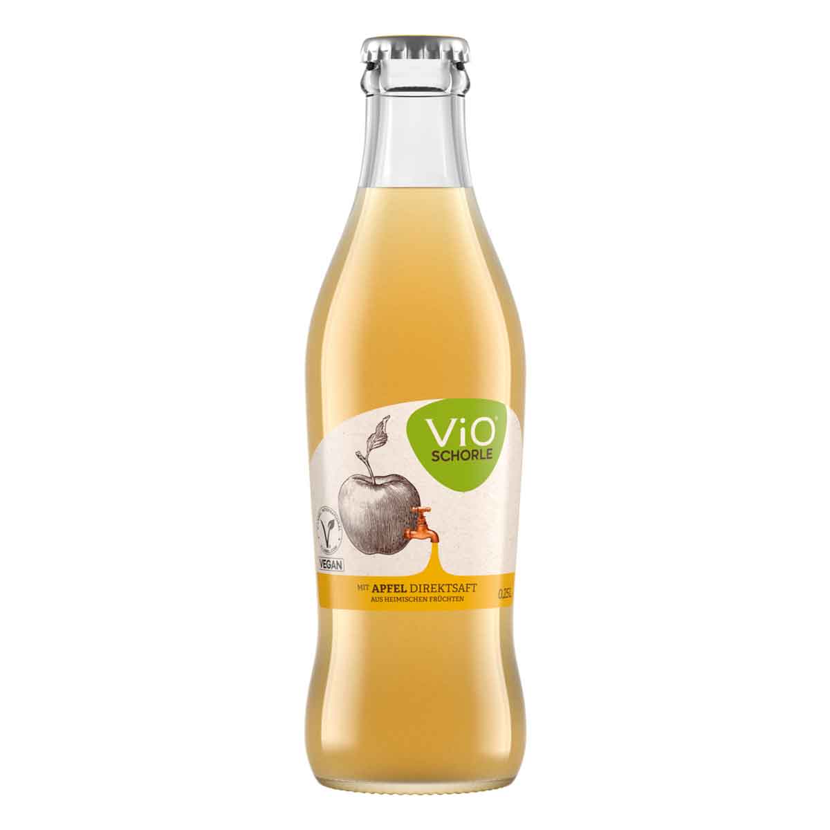 Apollinaris Vio Schorle Apfel (24 x 0,25l) | Viel-Durst