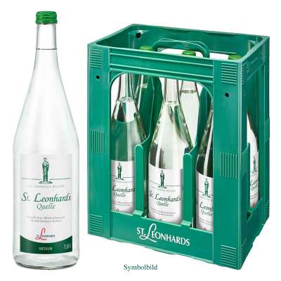 St. Leonhards Quelle Medium (6 x 1l) | Viel-Durst