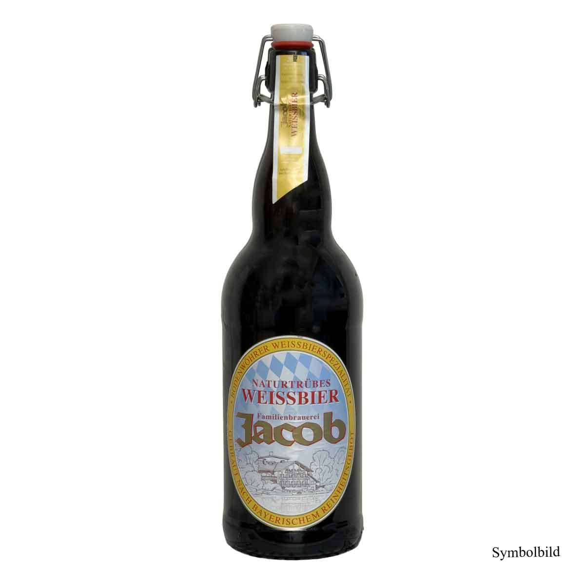 Jacob Maurerflasche Weissbier Naturtrüb (2l) | Viel-Durst